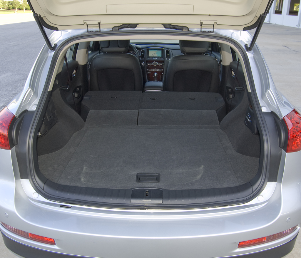 Infiniti EX technical specifications and fuel economy